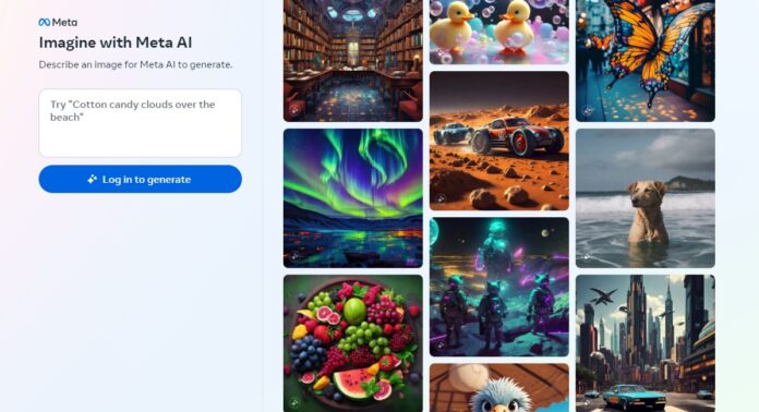 Meta lancia"Imagine with Meta", un generatore di immagini basato sull'intelligenza artificiale ...