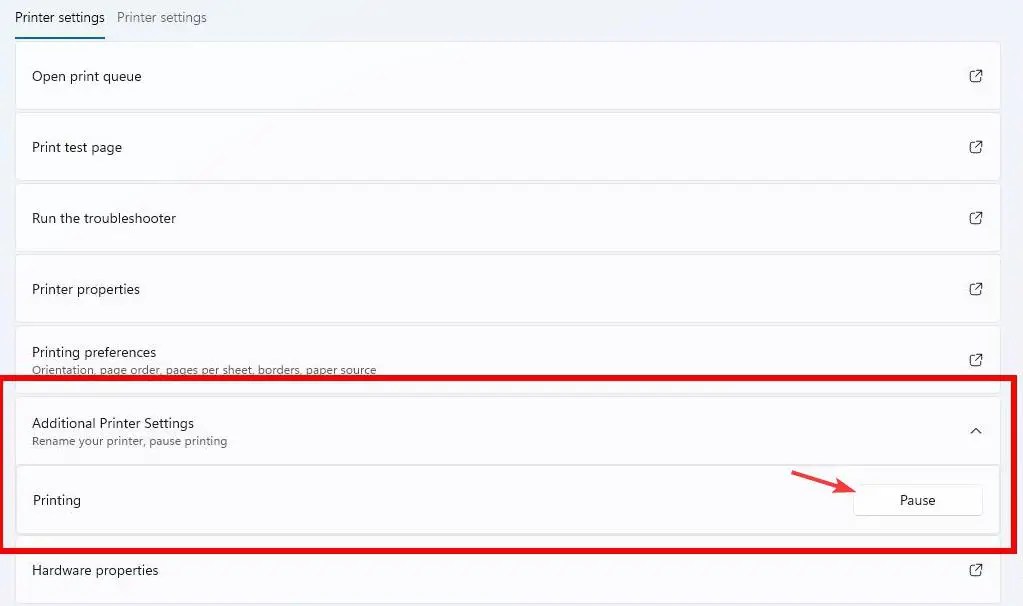 Come mettere in pausa la stampa su Windows 11 - All Things Windows