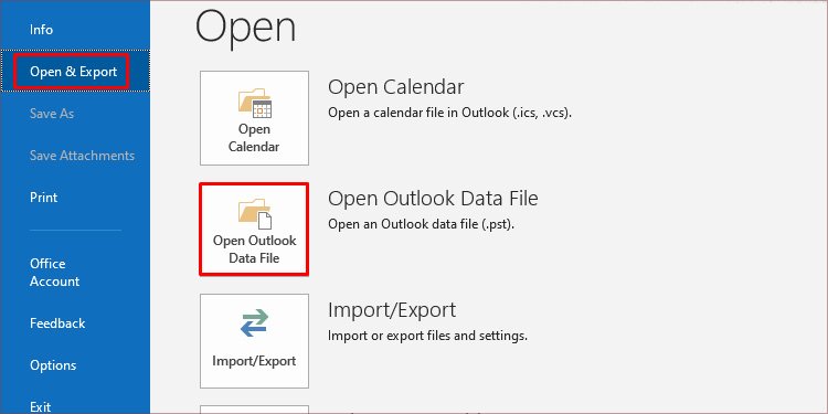 PST を Outlook にインポートする方法 - All Things Windows
