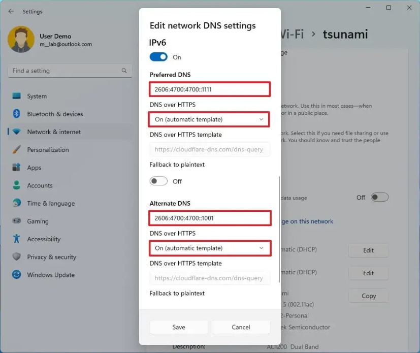 Windows 11 で DNS over HTTPS (DoH) を有効にする方法 - All Things Windows
