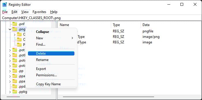 Windows でファイルの関連付けを削除する方法 - All Things Windows