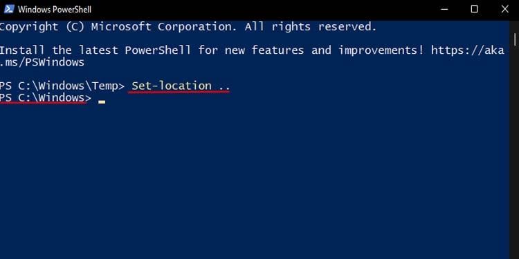 Powershell でディレクトリを変更する方法 - All Things Windows