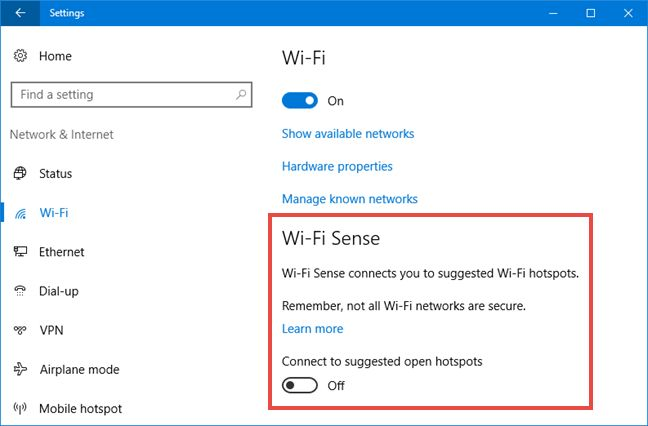 Wi-Fi センスがなくなりました。 Windows 10 でホットスポット 2.0 を有効にするものとその方法 - All Things Windows