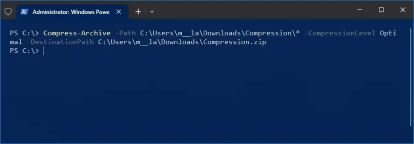 Cara zip dan unzip fail menggunakan PowerShell pada Windows 10 - All Things Windows
