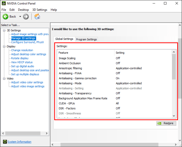 Hoe de NVIDIA Low Latency-modus te gebruiken - All Things Windows