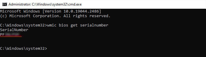Hoe vindt u een serienummer op een Lenovo-laptop - All Things Windows
