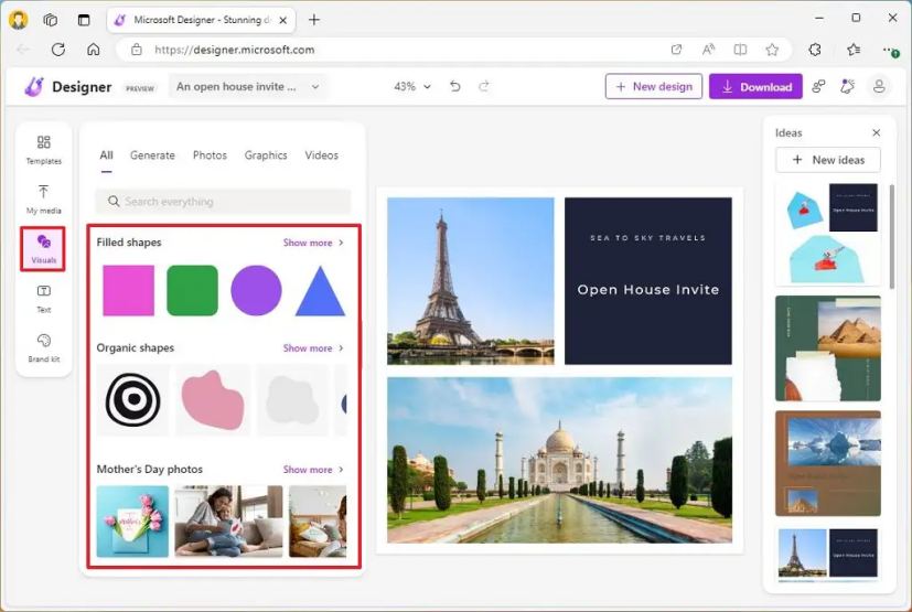 Microsoft Designer gebruiken om afbeeldingen te maken - All Things Windows