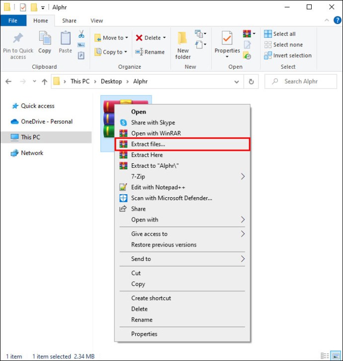 Hoe een zip-bestand te openen - All Things Windows