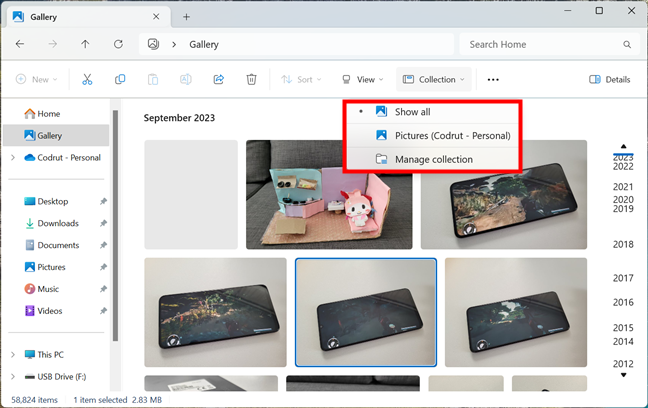 Hoe de Galerij te gebruiken in de Verkenner van Windows 11 - All Things Windows
