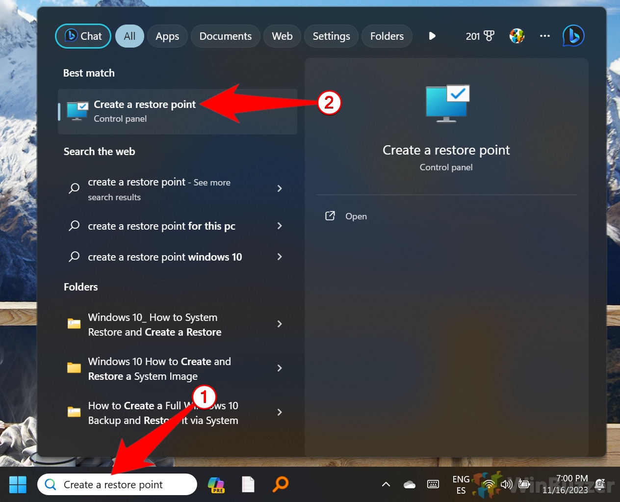 Slik bruker du systemgjenoppretting i Windows 11 - All Things Windows