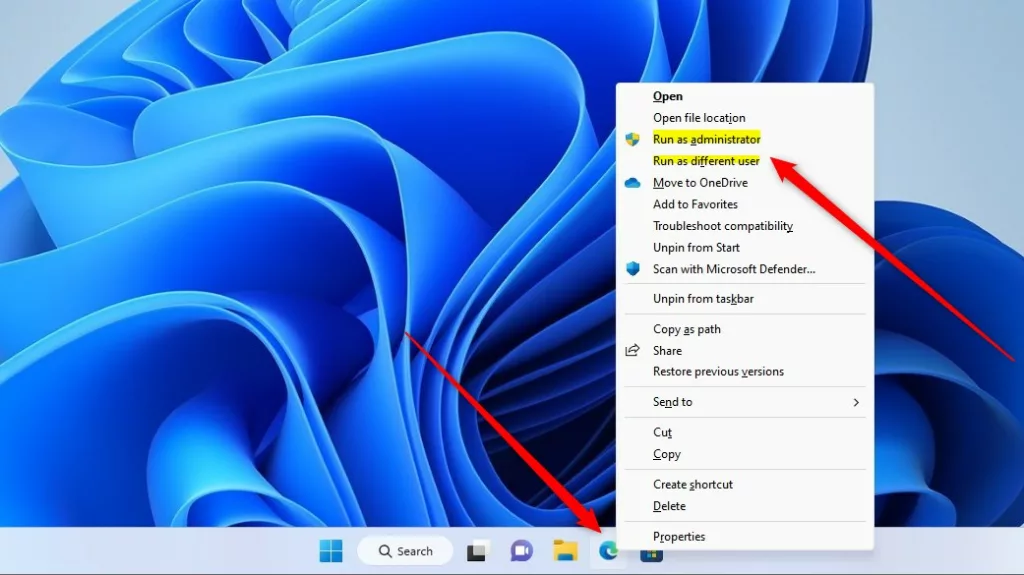 Jak uruchomić jako inny użytkownik lub administrator w systemie Windows 11 - All Things Windows