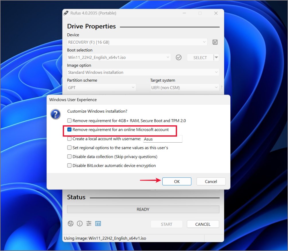 Jak ominąć konto Microsoft podczas instalacji systemu Windows 11 - All Things Windows