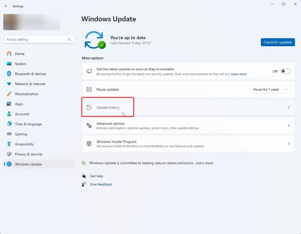 Jak wyświetlić historię aktualizacji systemu Windows 11 (4 sposoby) - All Things Windows