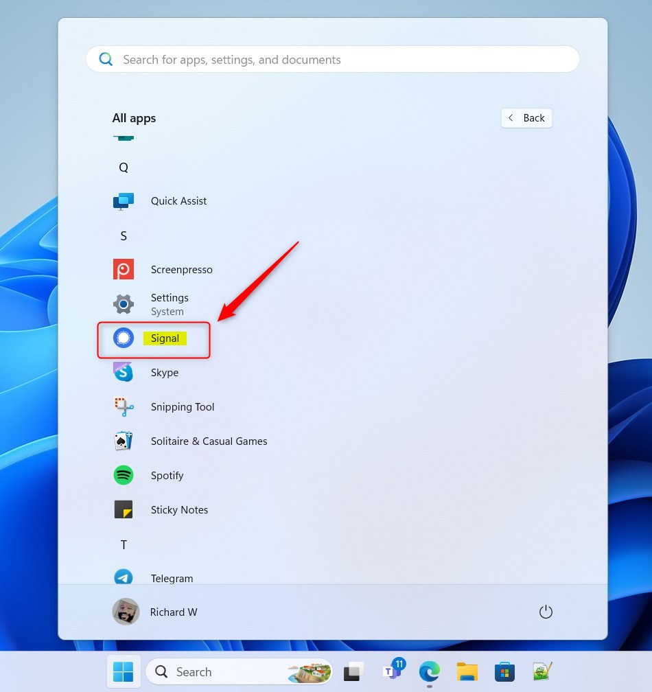 Cum să activați sau să dezactivați „Mesaje care dispar" în Signal pe Windows 11 - All Things Windows