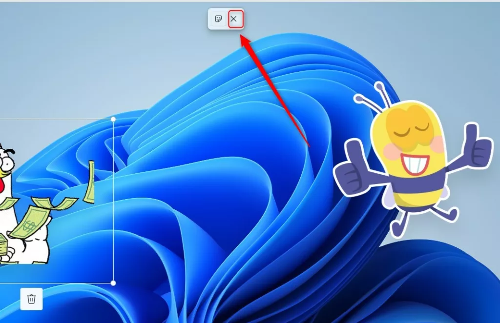 Si të hiqni ngjitësit nga desktopi në Windows 11 - All Things Windows