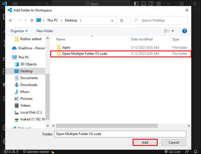 Hur man öppnar flera mappar i VS-kod - All Things Windows