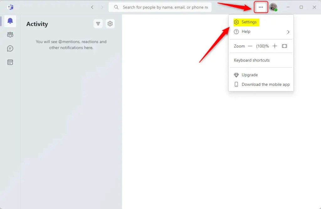 Aktivera/inaktivera stör inte i team under skärmdelningen - All Things ...