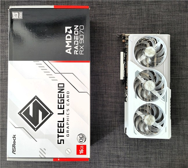 ASROCK RADEON RX 9070 Steel Legend 16GB OC Review: เย็นและมีประสิทธิภาพ! - All Things Windows