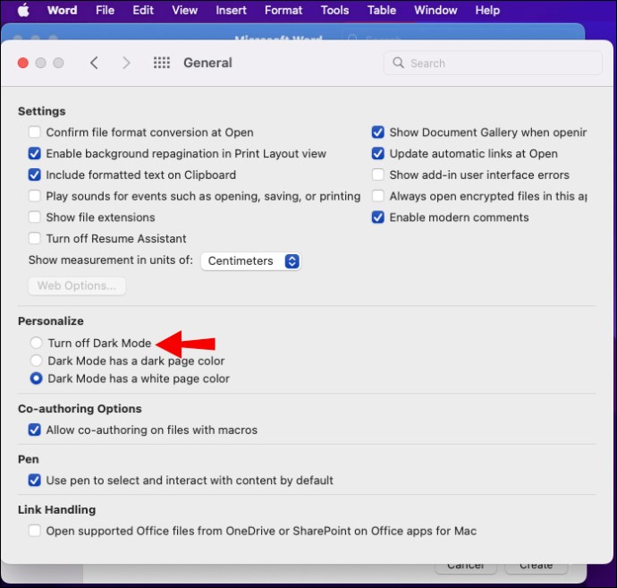 Como desativar o modo escuro no Microsoft Word - All Things Windows