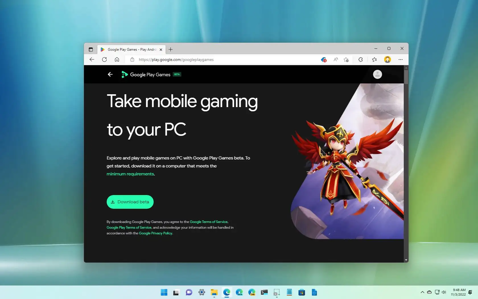 Os jogos do Google Play Android chegam em versão beta aberta no Windows 11, 10 - All Things Windows