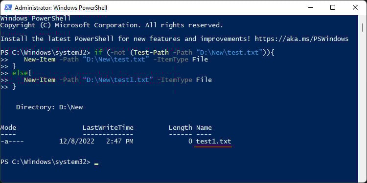 Como criar arquivo no comando PowerShell - All Things Windows