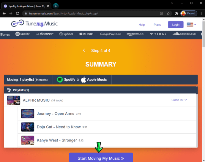Como Converter Uma Lista De Reprodução Do Spotify Para Apple Music