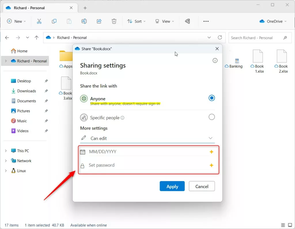 Como compartilhar seus arquivos e pastas do OneDrive no Windows 11 ...