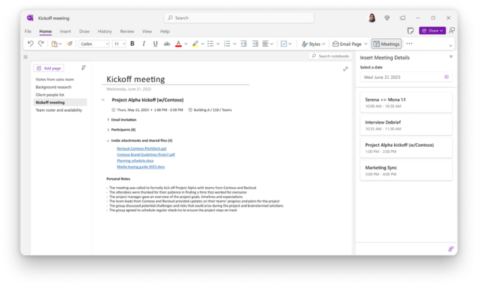 Microsoft apresenta melhorias no OneNote para integração aprimorada de ...