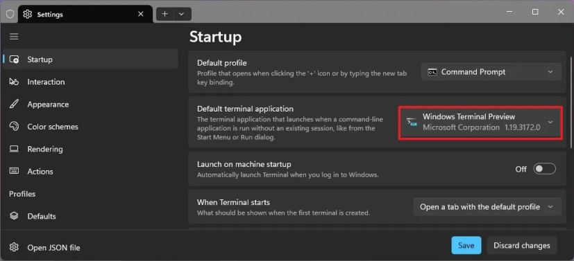 Como definir o aplicativo padrão do Terminal do Windows para prompt de ...