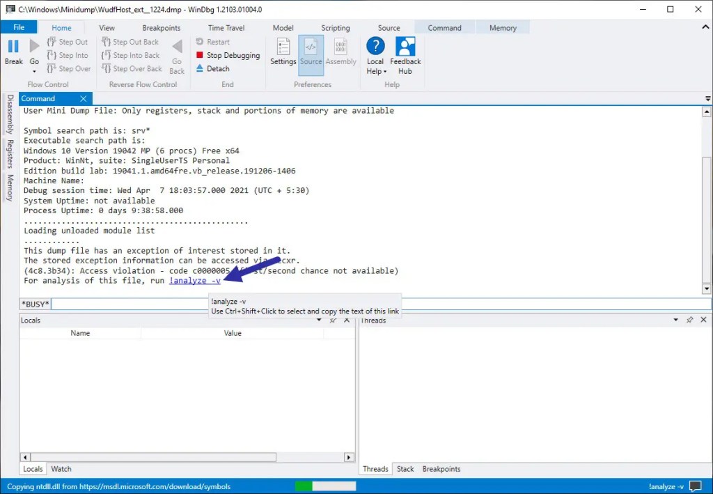 Como visualizar o arquivo DMP (arquivo Crash Dump) - All Things Windows