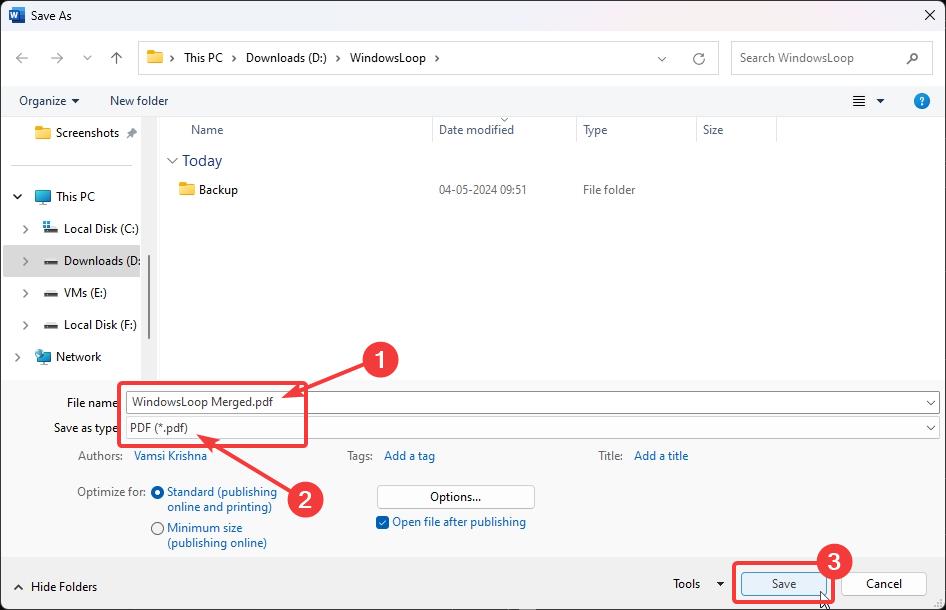 Como combinar dois documentos do Word em um PDF - All Things Windows